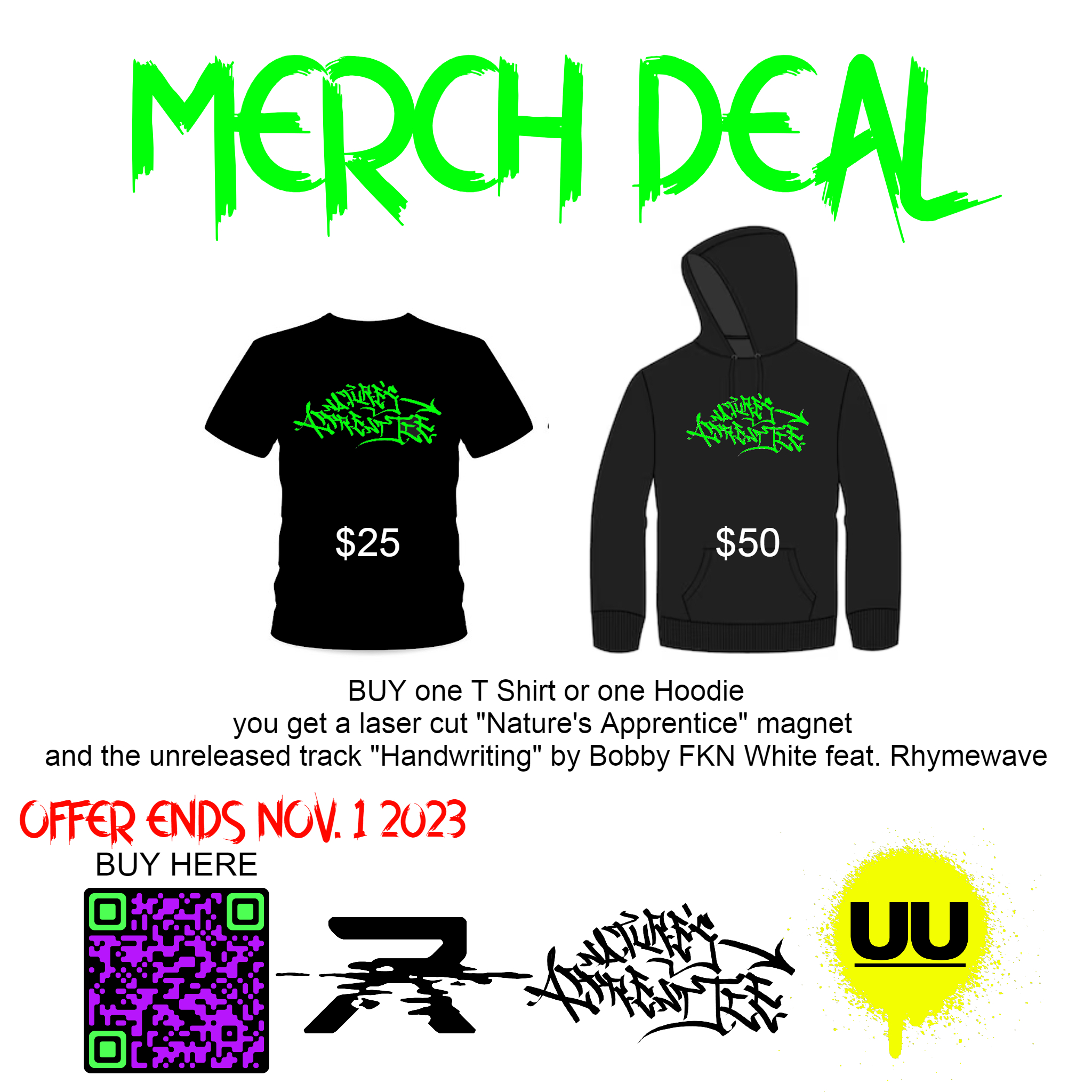 NEW MERCH DEALS AVAILABLE!!! - Nature's Apprentice